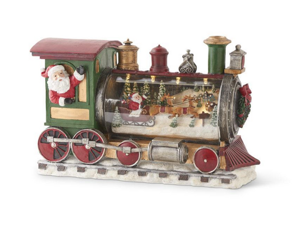 Resin LED Santa Train w/Sleigh Scene – Gourmet Works
