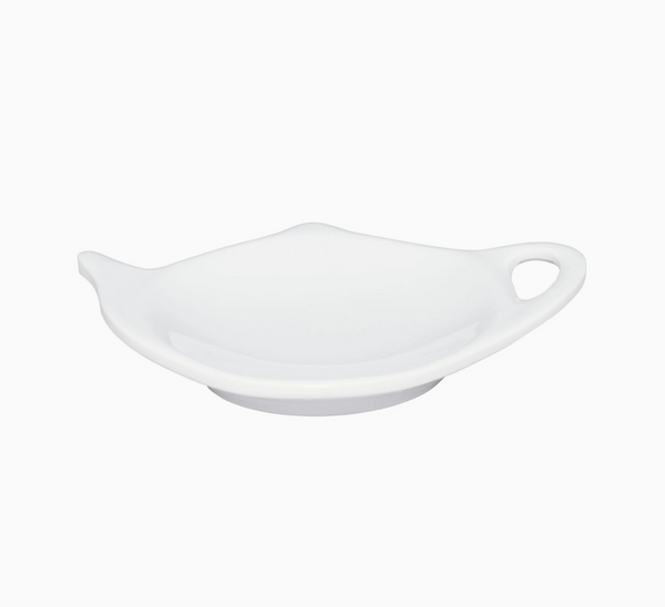 4-Piece White Melamine Tea Bag Holders – Gourmet Works