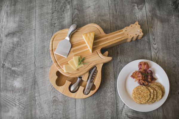 Guitar Cheese Cutting Board & Tool Set - Core – Gourmet Works
