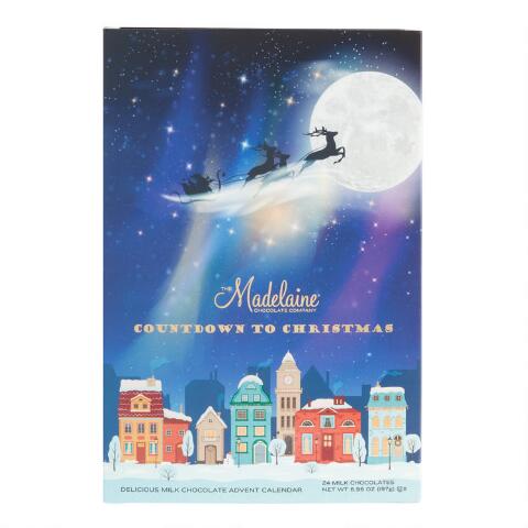 "Countdown To Christmas" Chocolate Advent Calendar – Gourmet Works