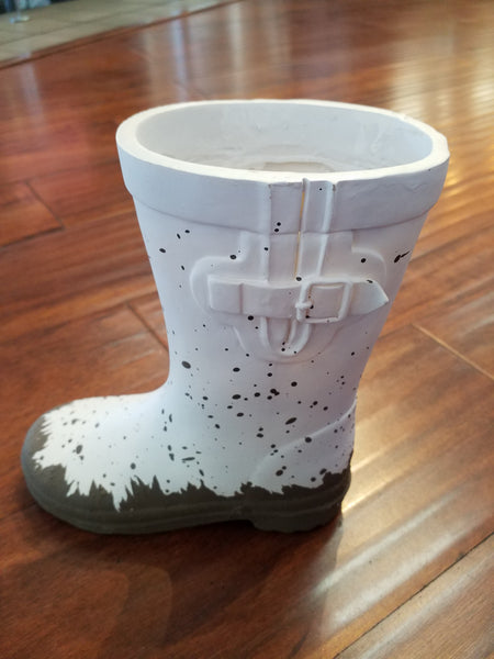 Clay Boot Flower Vase – Gourmet Works