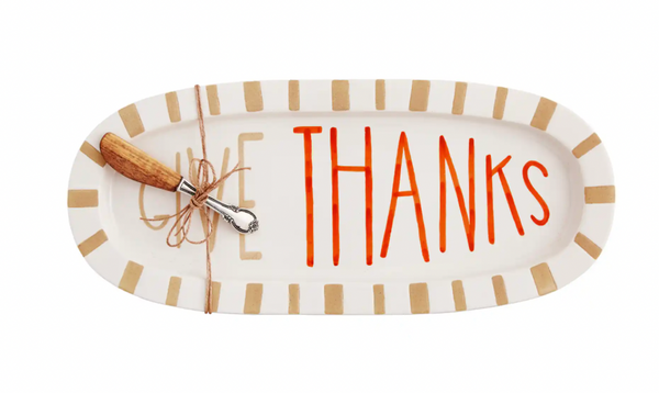 Give Thanks Serving Platter Set – Gourmet Works