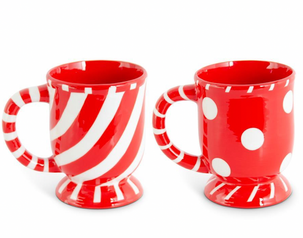 Ceramic Peppermint Mug (2 Variants) – Gourmet Works