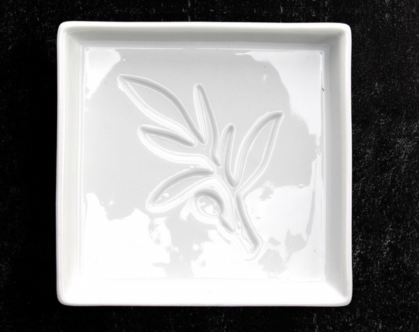 Small Embossed Dipping Plate – Gourmet Works